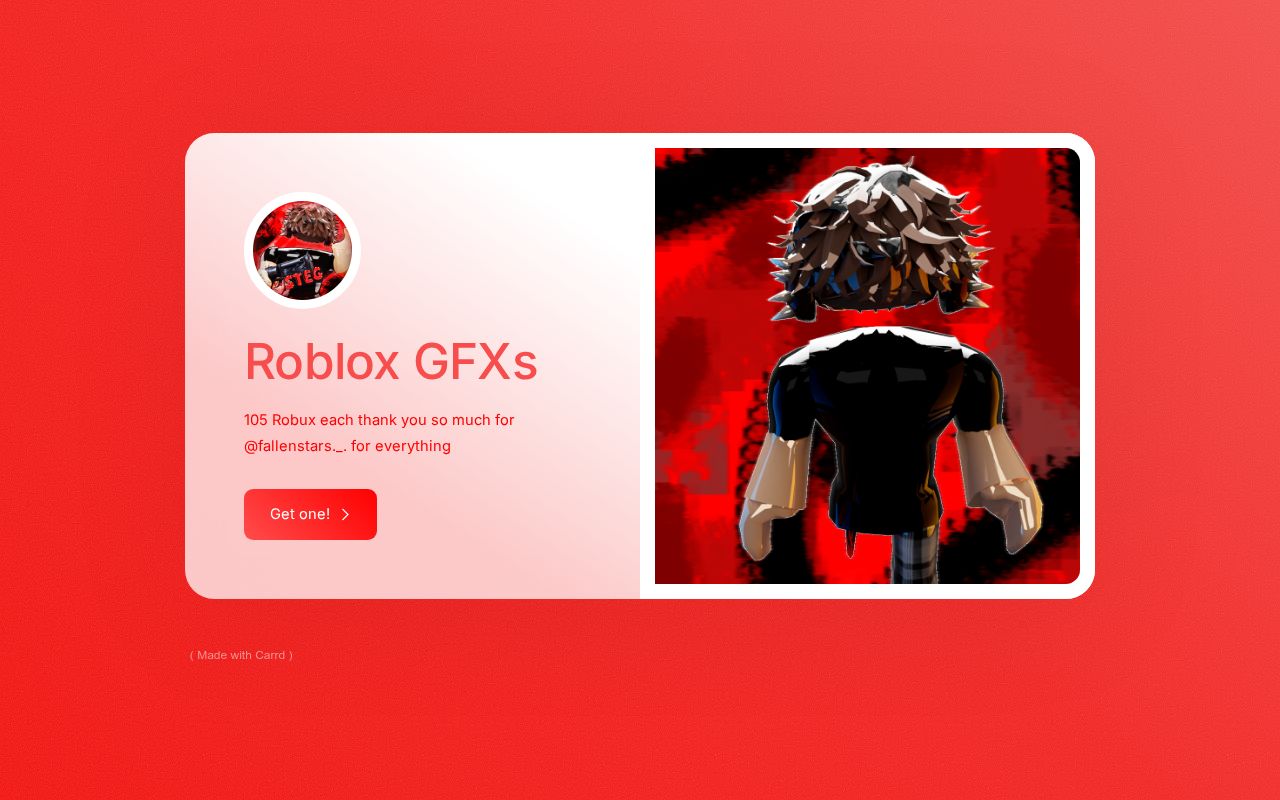 Roblox GFX PFP